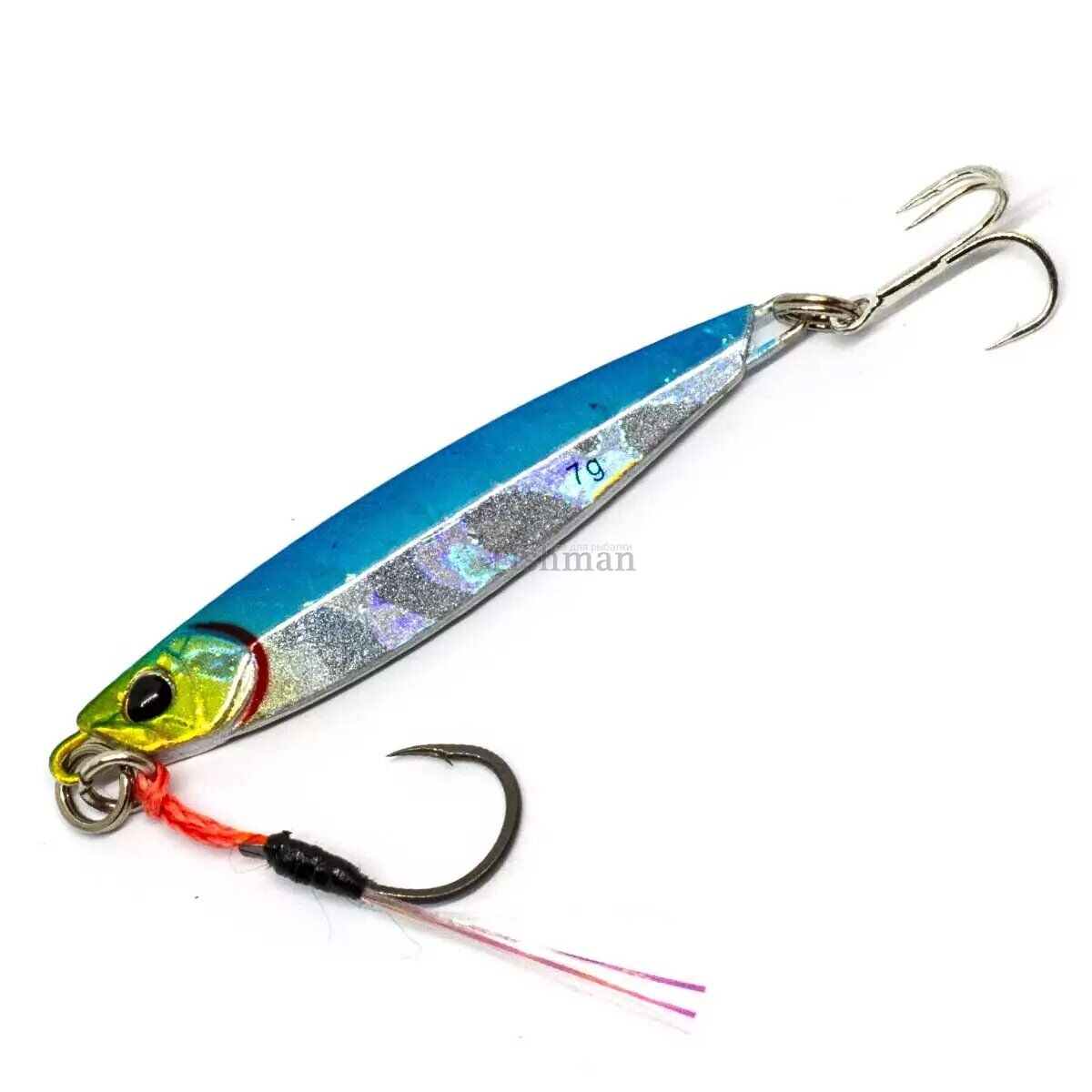 Byu metal jig Daiwa Samurai Jig 55mm 15g MG Blue Back